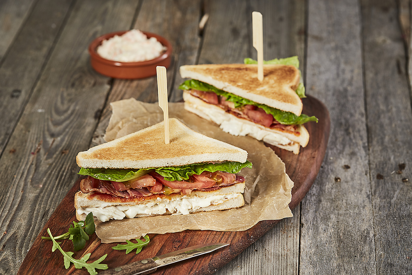 Supreme Chicken Mayo Club Sandwich - Country Range