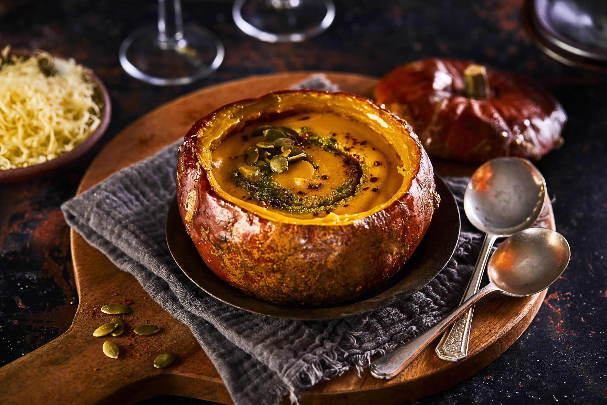 Cheesy Stuffed Squash - Country Range