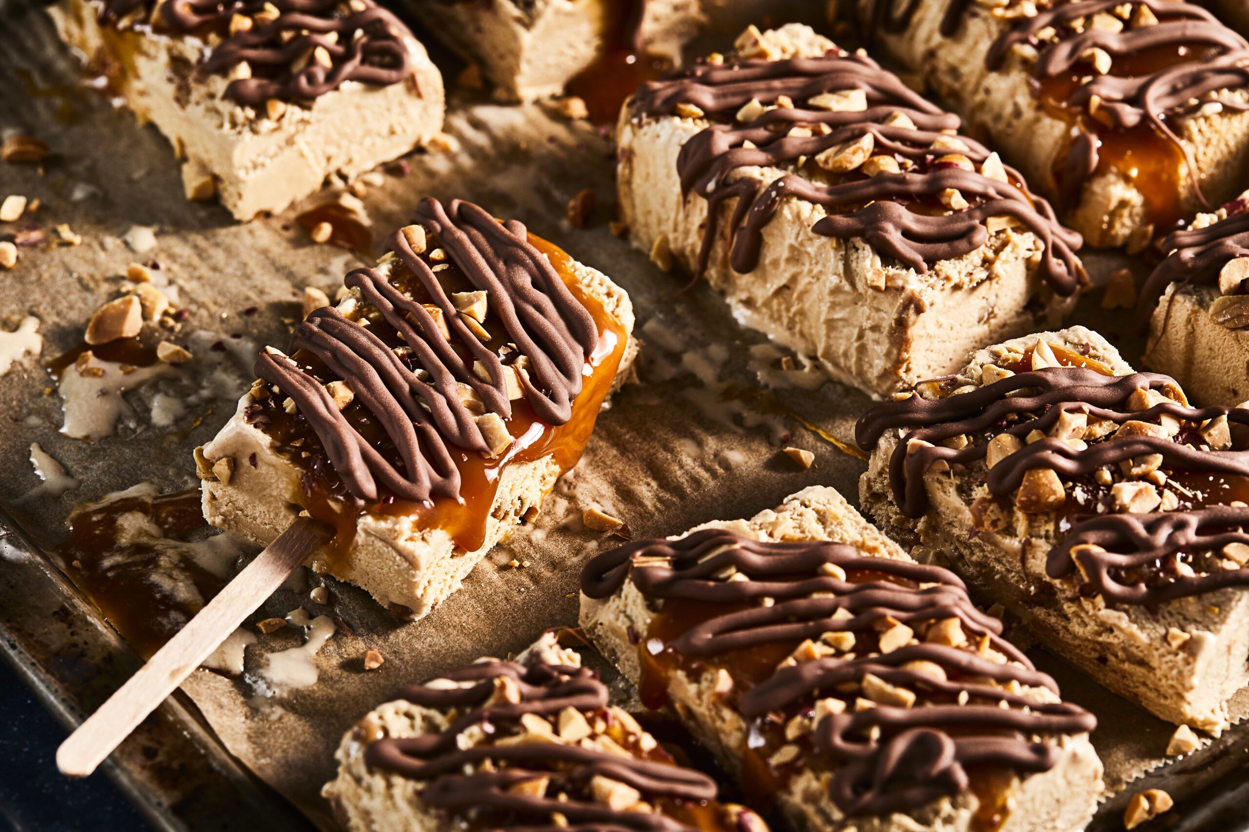 Signature Salted Caramel Ice Cream Bars - Country Range